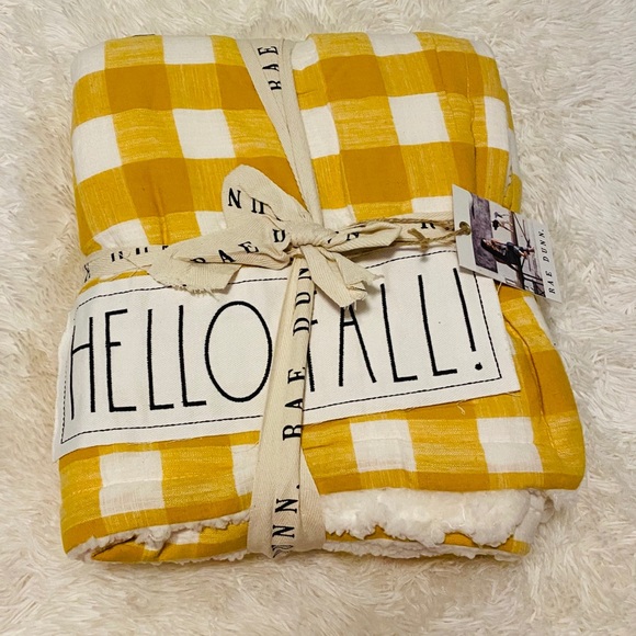 Rae Dunn | Bedding | Rae Dunn Fall Buffalo Blanket | Poshmark